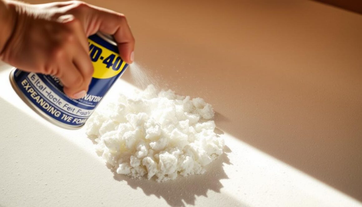 Master the Art of Expanding Foam Removal with WD-40