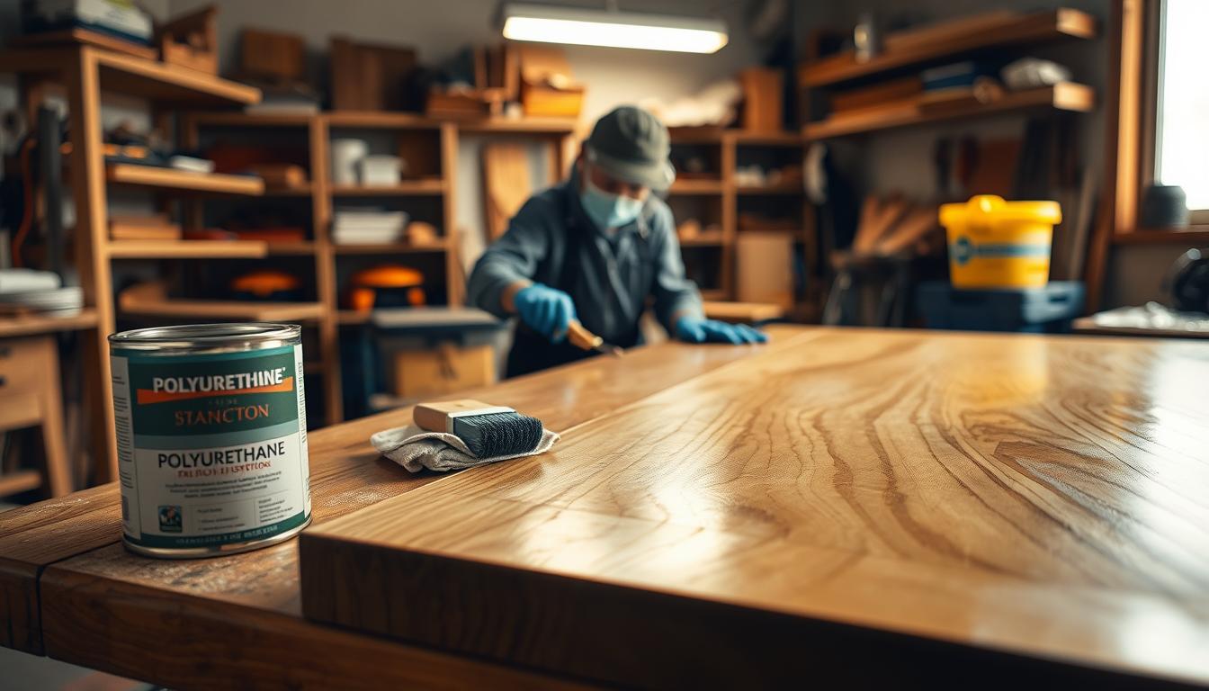 Stain Then Sand Before Polyurethane Coat Guide